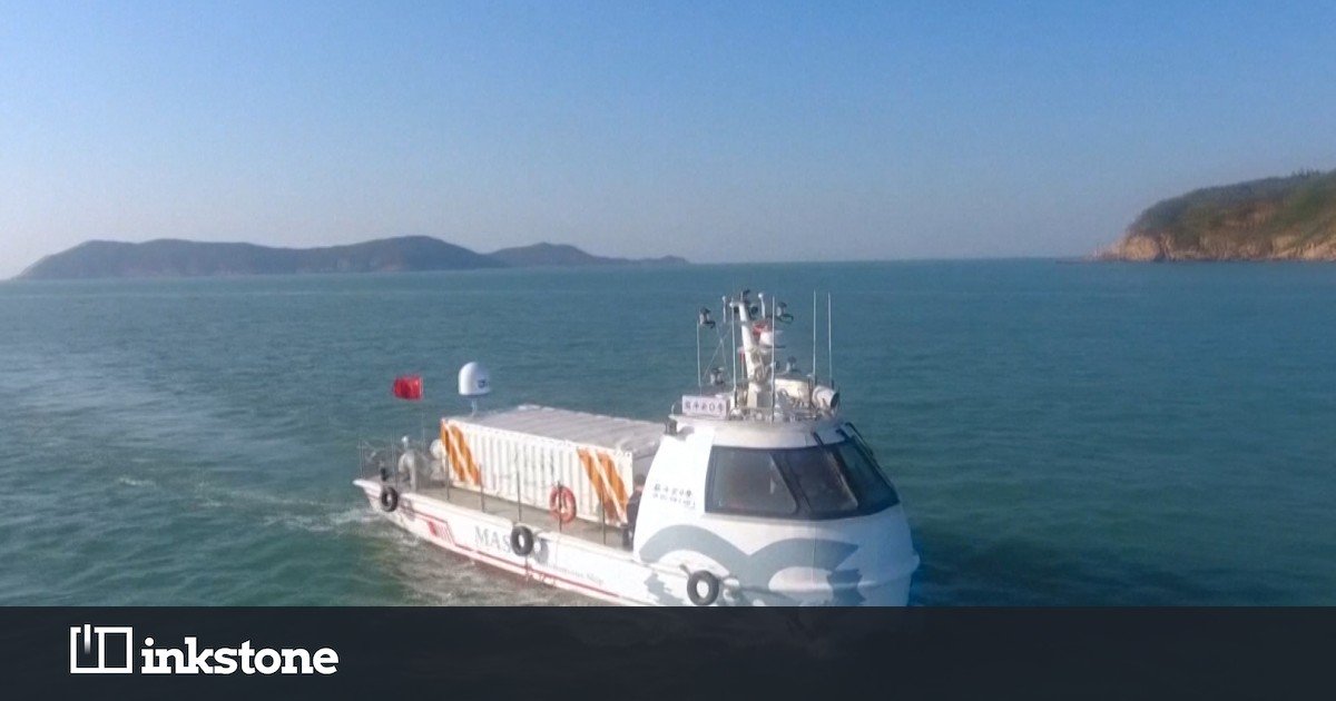 China’s first driverless cargo ship sets sail - Inkstone