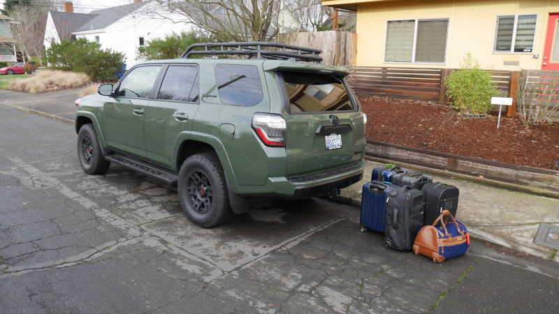 2020 Toyota 4Runner | How much fits in the cargo area?
