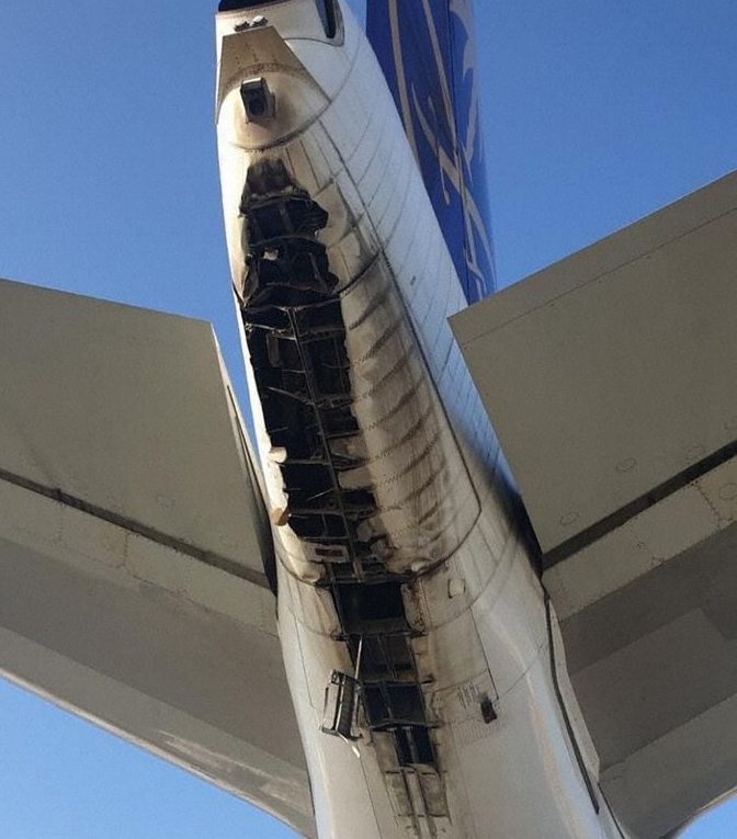 Saudia Cargo Boeing 747 suffers tailstrike during take-off Dammam ...