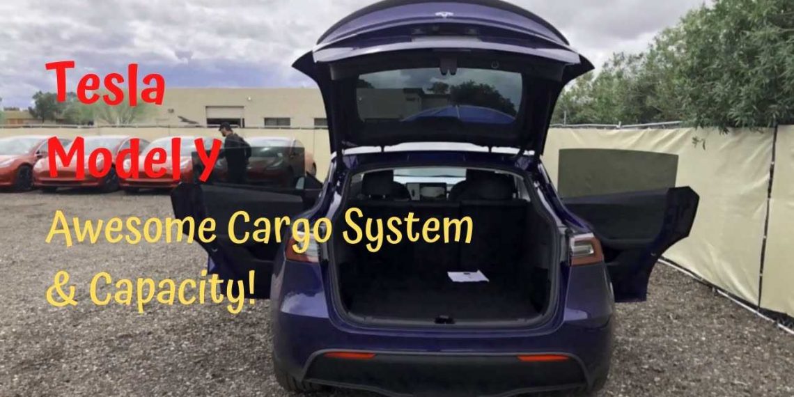 See The Tesla Model Y Rear Seats, Cargo Space, Frunk And More