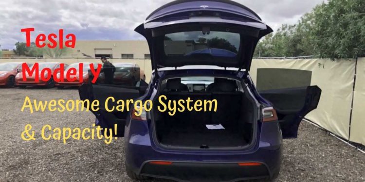 See The Tesla Model Y Rear Seats, Cargo Space, Frunk And More