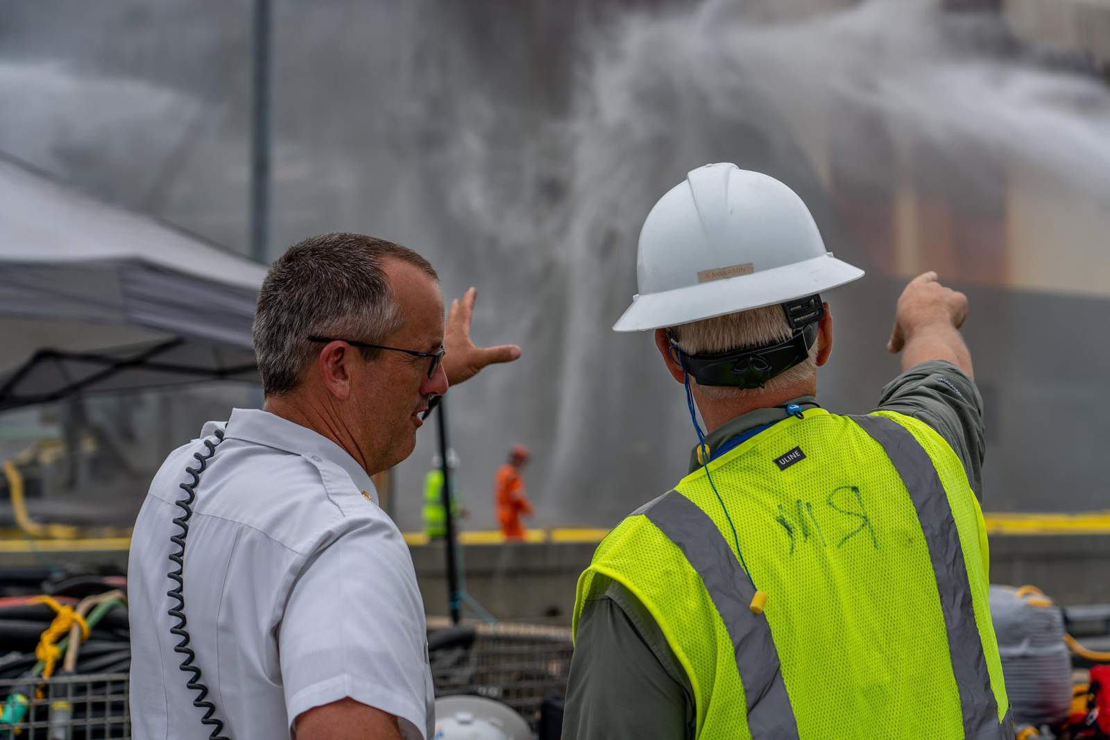 Fire aboard cargo ship ‘under control and contained'