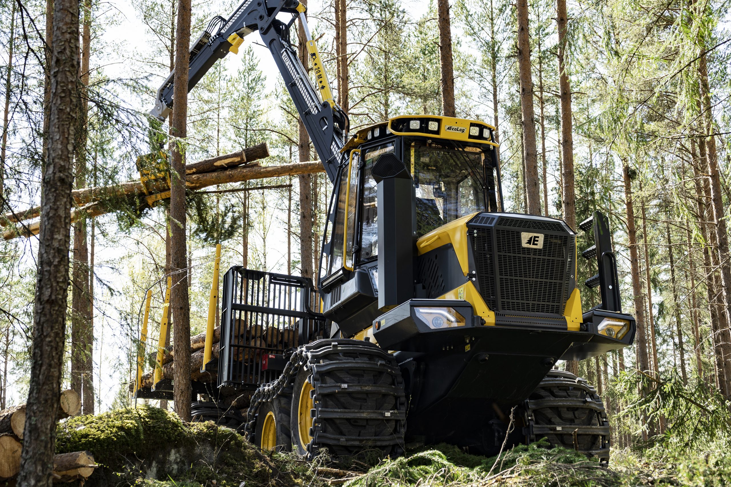 Strongco now offering Eco Log harvesters and forwarders