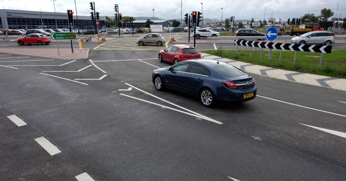 A66 closed at Cargo Fleet Lane for over an hour after lorry fire
