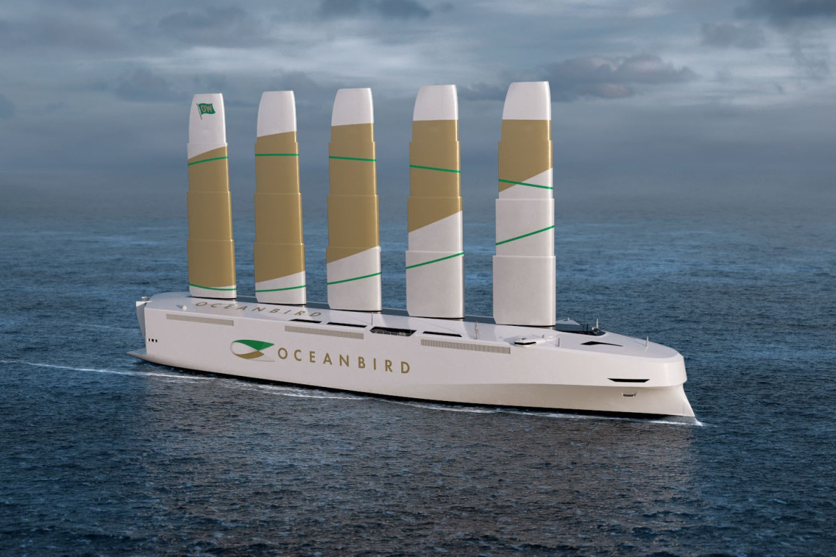 Wind-powered Oceanbird promises to reduce cargo shipping emissions by 90%