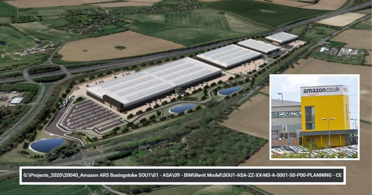 Amazon linked to new warehouses at Basingstoke Gateway