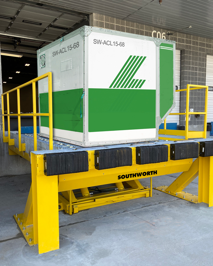 Heavy-Duty Lifts for Air Cargo Containers and Unit Load Devices